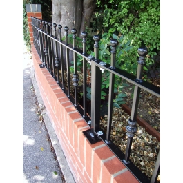 Wrought Iron Railing Posts | Wrought Iron Gates | Wrought Iron Railings ...